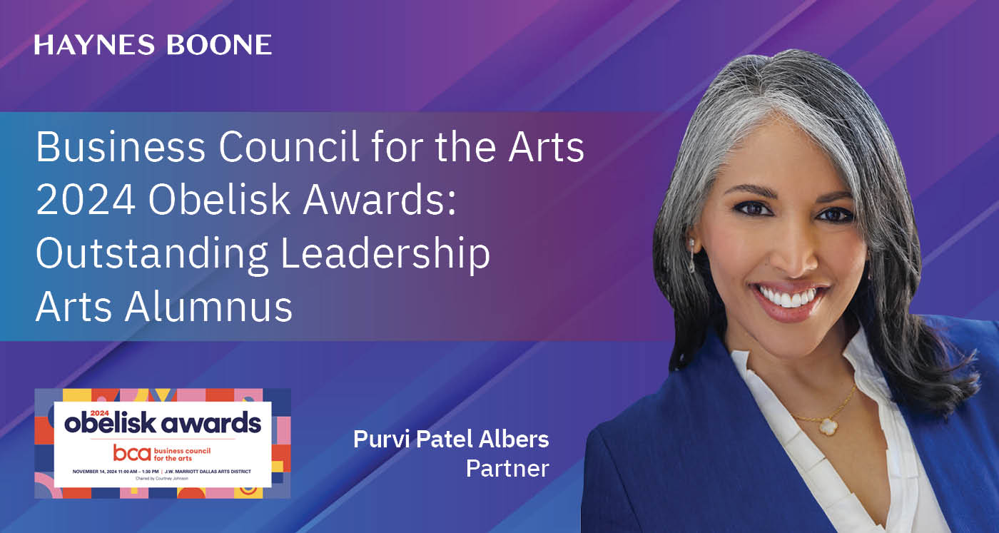 Purvi Patel Albers Honored by Business Council for the Arts with Outstanding Leadership Arts ...