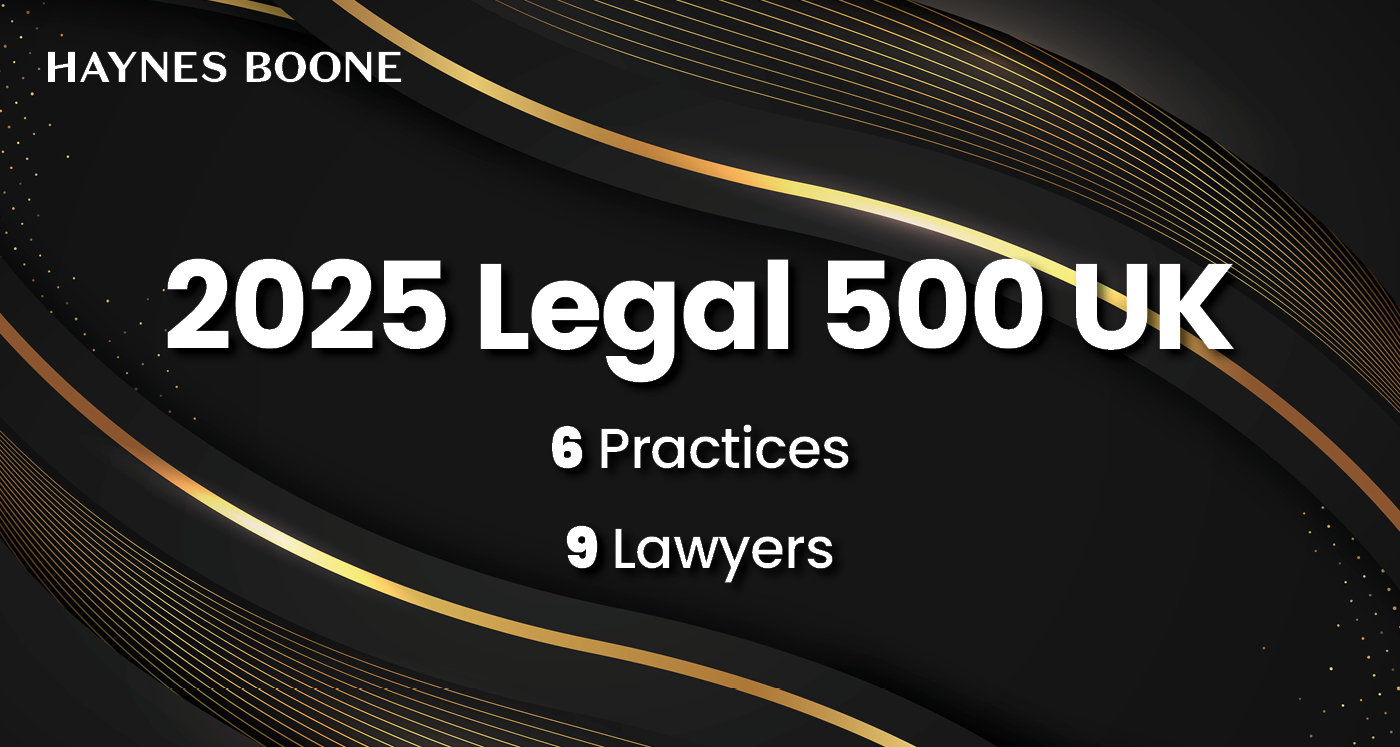 6 Haynes Boone Practices, 9 Lawyers and a Hall of Famer Recommended in ...