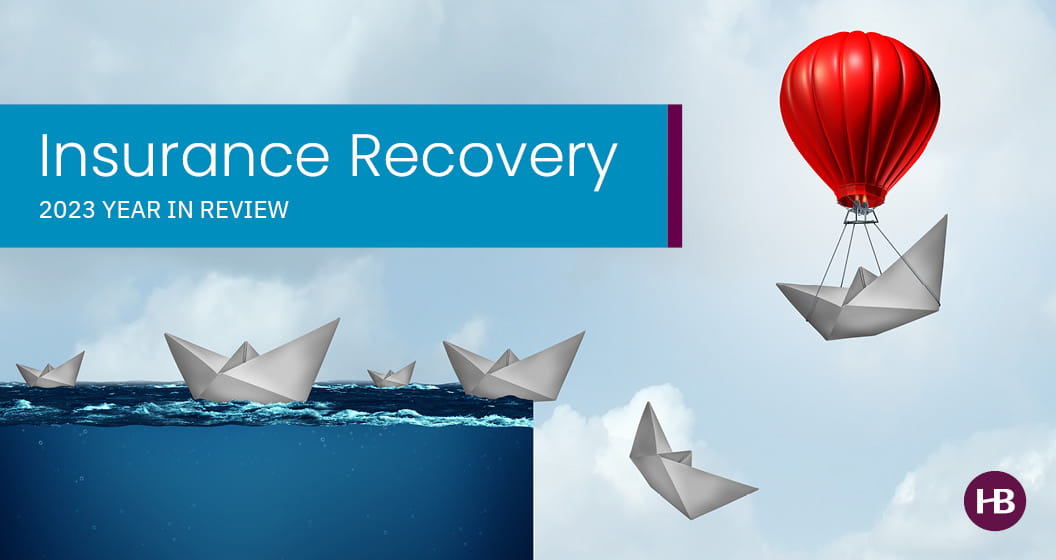 Insurance Recovery - Year In Review 2023 | News | Haynes Boone